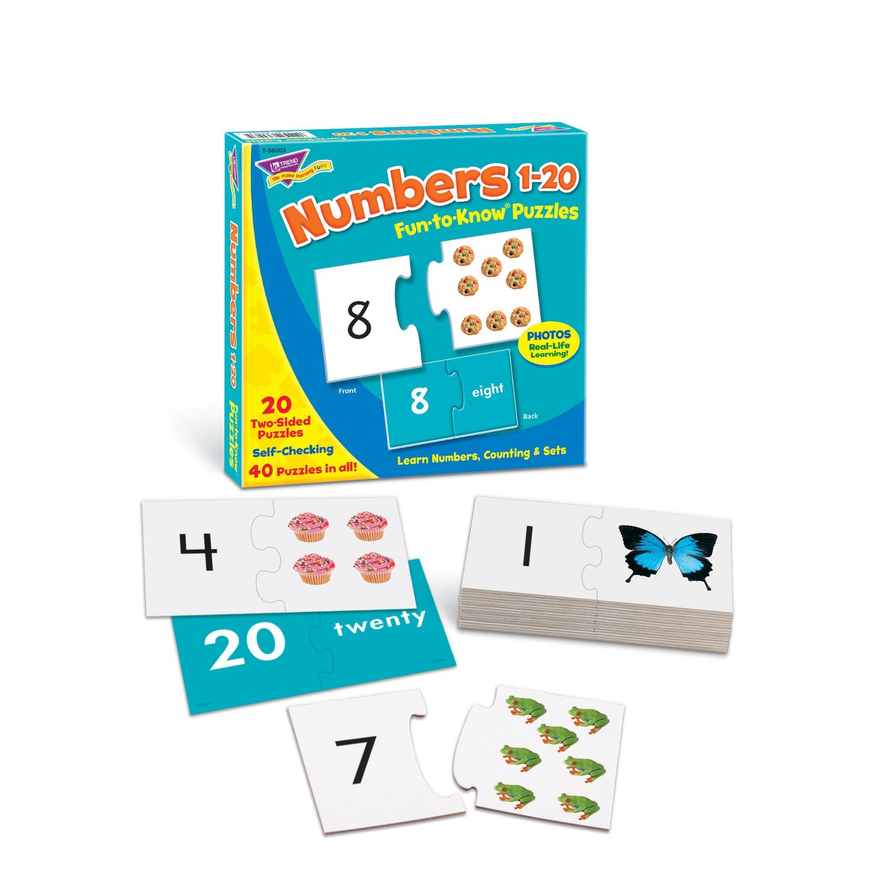 Numbers 1-20 Fun-to-Know® Puzzles – Beyond The Classroom Shop