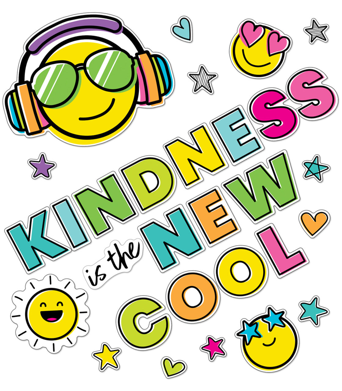 Kindness Is the New Cool Bulletin Board Set – Beyond The Classroom Shop