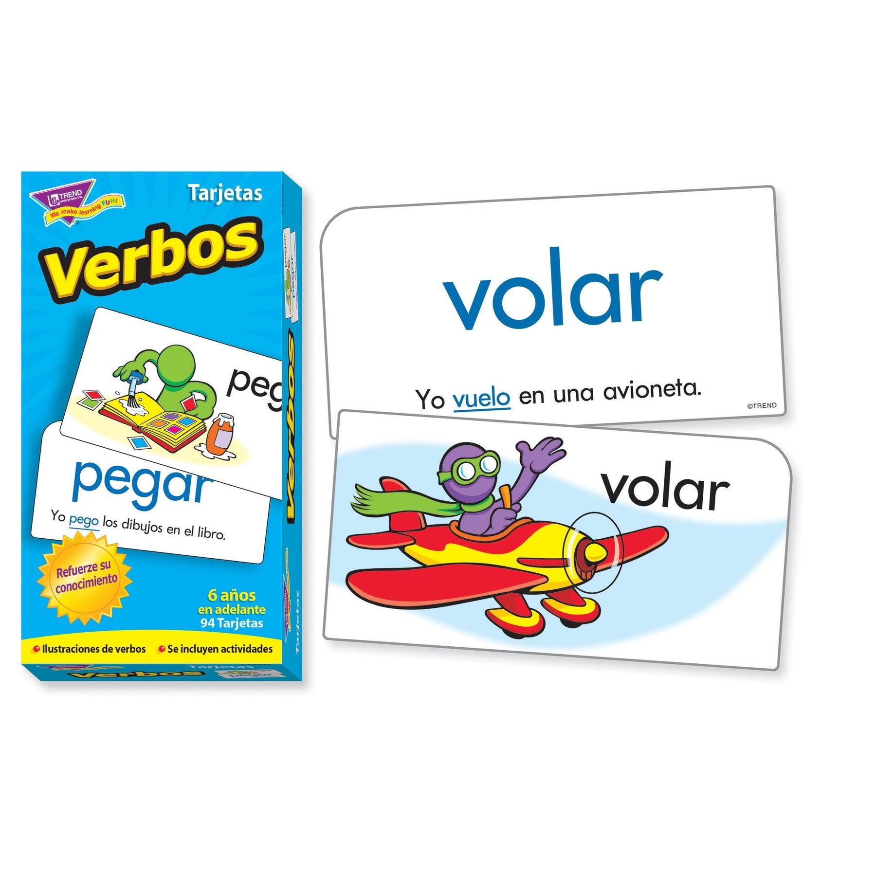 Verbos (Spanish) Skill Drill Flash Cards – Beyond The Classroom Shop