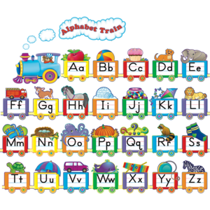 Alphabet Train Bulletin Board Display Set Pre-Order – Beyond The ...