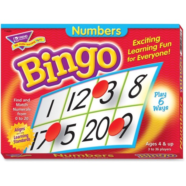 Numbers Bingo Learning Game – Beyond The Classroom Shop