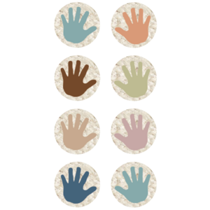 Everyone is Welcome Helping Hands Mini Stickers – Beyond The Classroom Shop